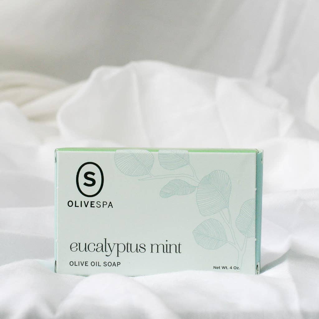 OLIVESPA - Eucalyptus Mint Olive Oil Soap – Alani Organics